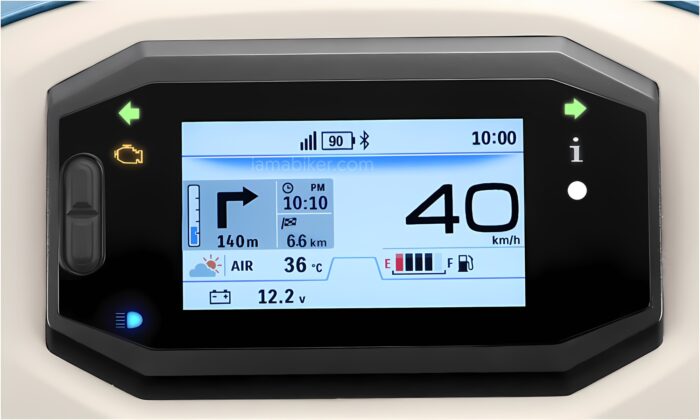 Suzuki Access Gets Upgrades with Bluetooth enabled colour TFT screen ...
