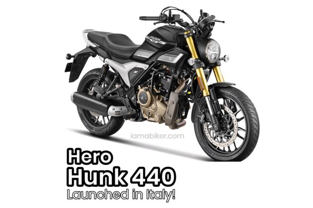 Hero MotoCorp Enters Italy with the Hunk 440 and Xpulse 200 Family ...